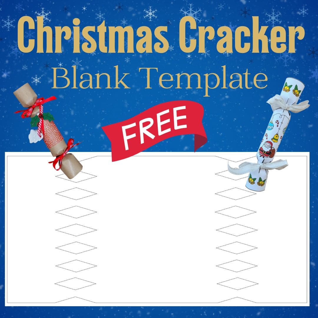 DIY Christmas Cracker Colouring Printables for Kids – Fun Holiday Craft