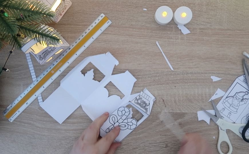 6 Printable Christmas Paper Lanterns – Easy Festive DIY Craft