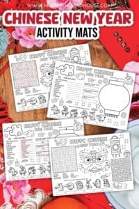 Free Printable Chinese New Year Activity Mats for Kids | Fun & Educational