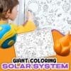Free Giant Solar System Coloring Poster – 25 Pages of Fun & Learning