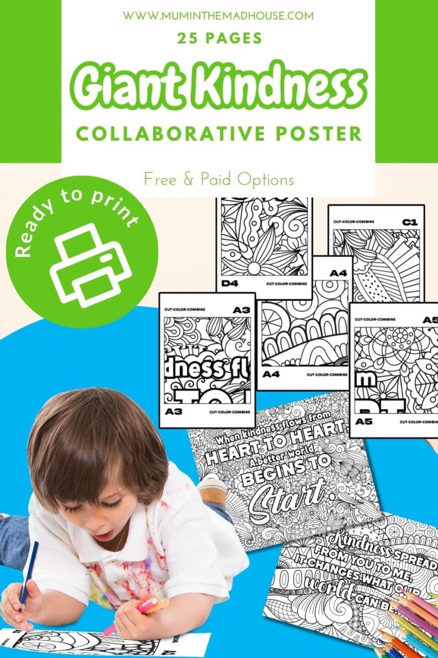 Giant Kindness Posters – Creative Activity for World Kindness Day
