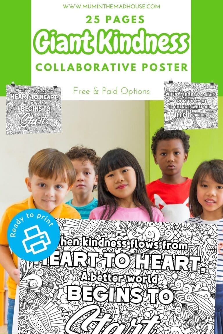 Giant Kindness Posters – Creative Activity for World Kindness Day
