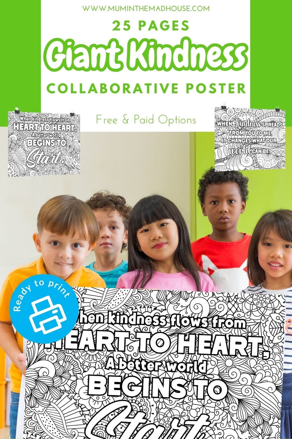 Giant Kindness Posters – Creative Activity for World Kindness Day