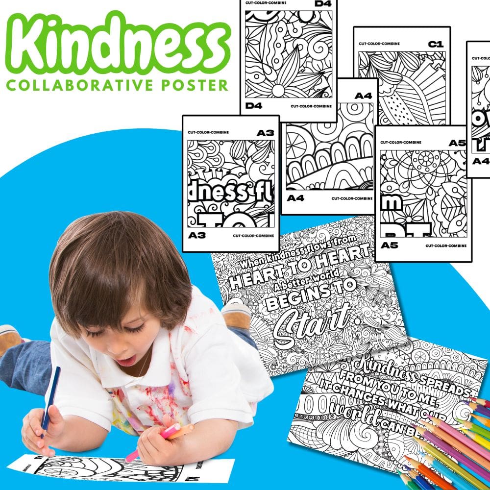 Giant Kindness Posters – Creative Activity for World Kindness Day