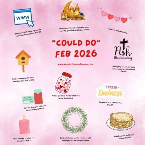 February 2025 Could-Do List – Fun Family Activities & Celebrations