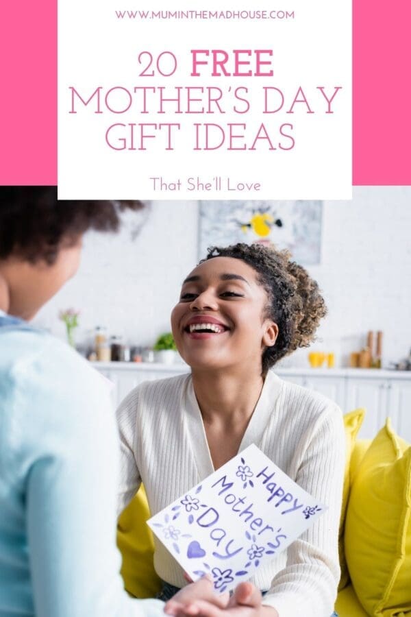 20 Free & Thoughtful Mother’s Day Gift Ideas – From the Heart