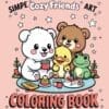 Free Printable Fluffy Friends Colouring Book – Cute & Simple Animal Designs