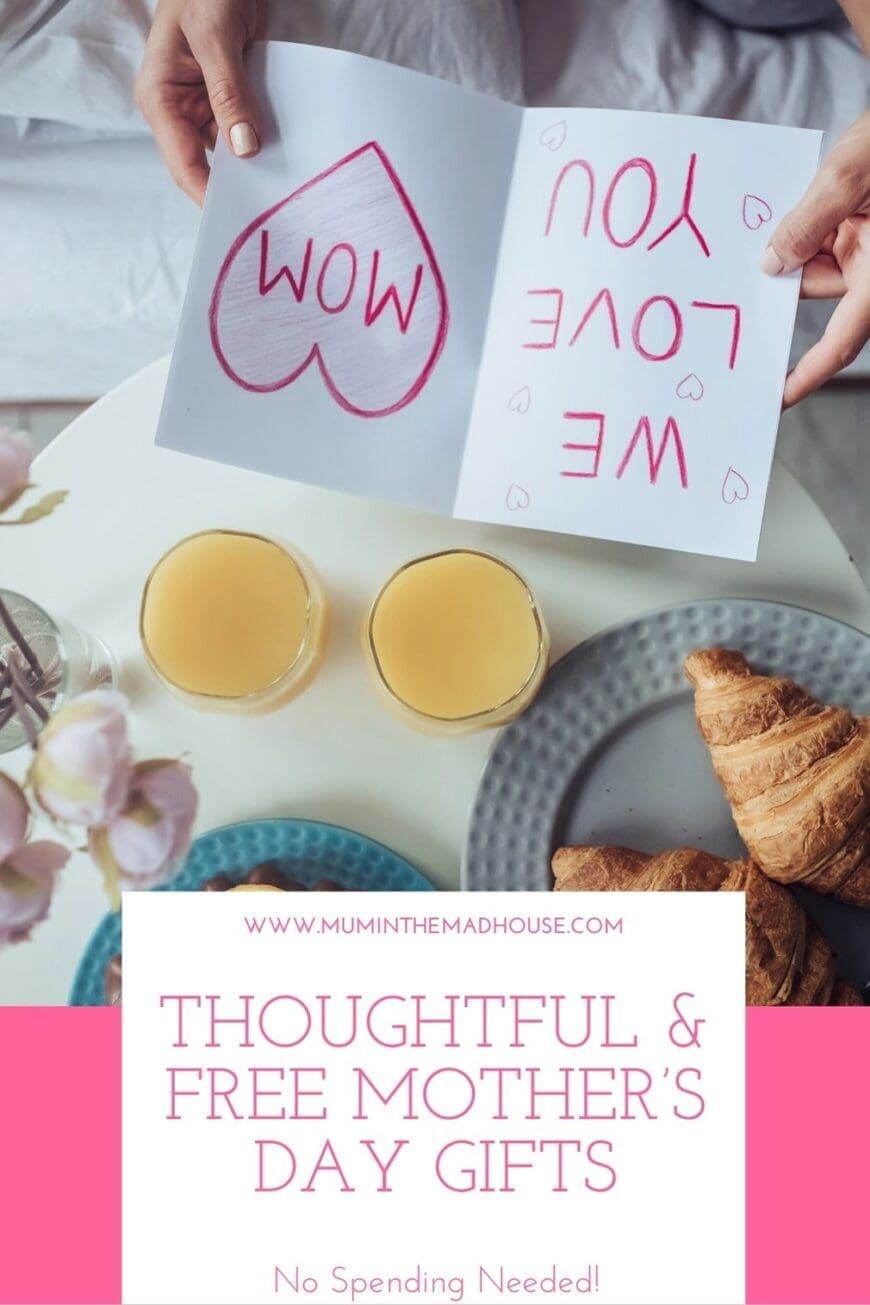 20 Free & Thoughtful Mother’s Day Gift Ideas – From the Heart