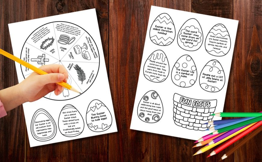 Free Easter Lapbook Printable – Faith-Based Easter Activities for Kids