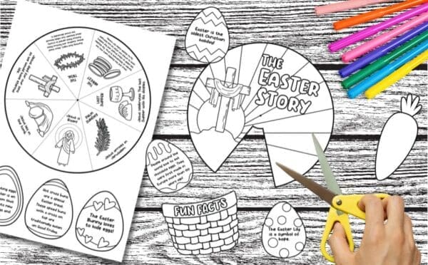 Free Easter Lapbook Printable – Faith-Based Easter Activities for Kids