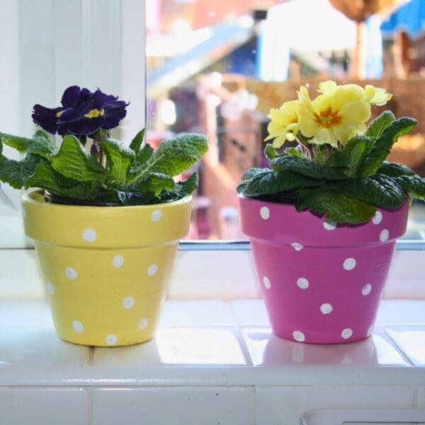 DIY Painted Flower Pots – A Kid-Friendly Mother’s Day Craft