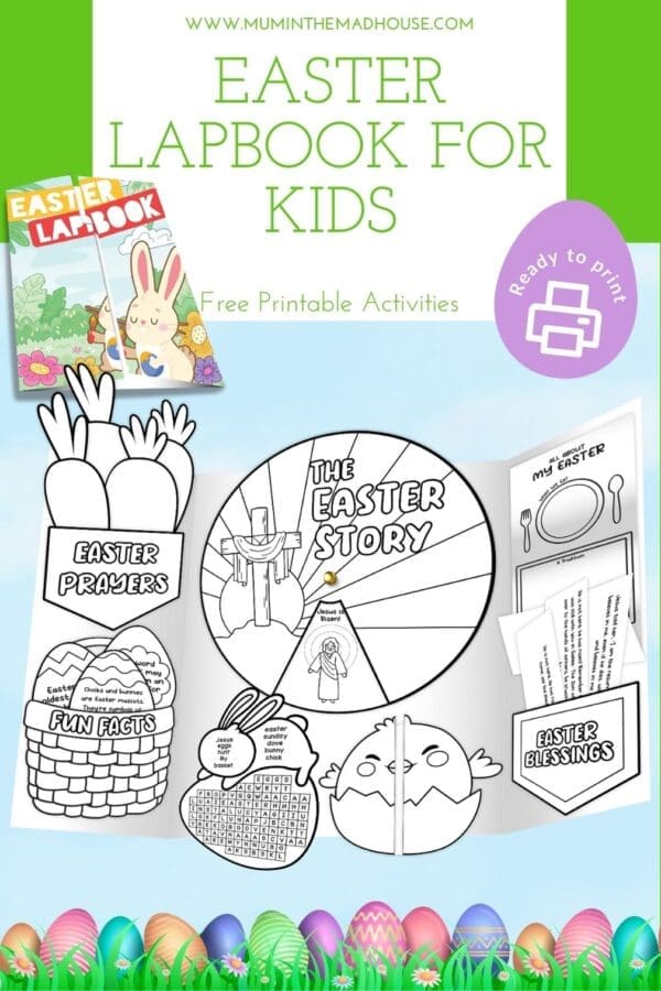 Free Easter Lapbook Printable – Faith-Based Easter Activities for Kids