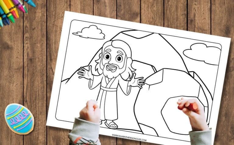 Free Religious Easter Activity Sheets – Faith-Based Easter Fun for Kids ...