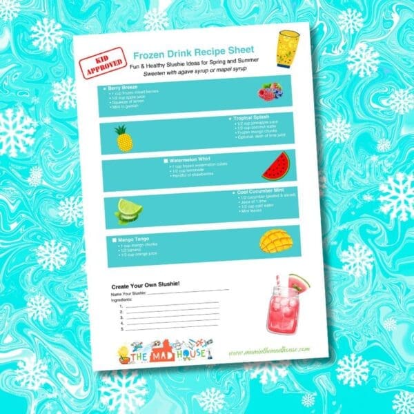 DIY Frozen Drink Station with the Ninja Slushi – Fun Hydration for Kids