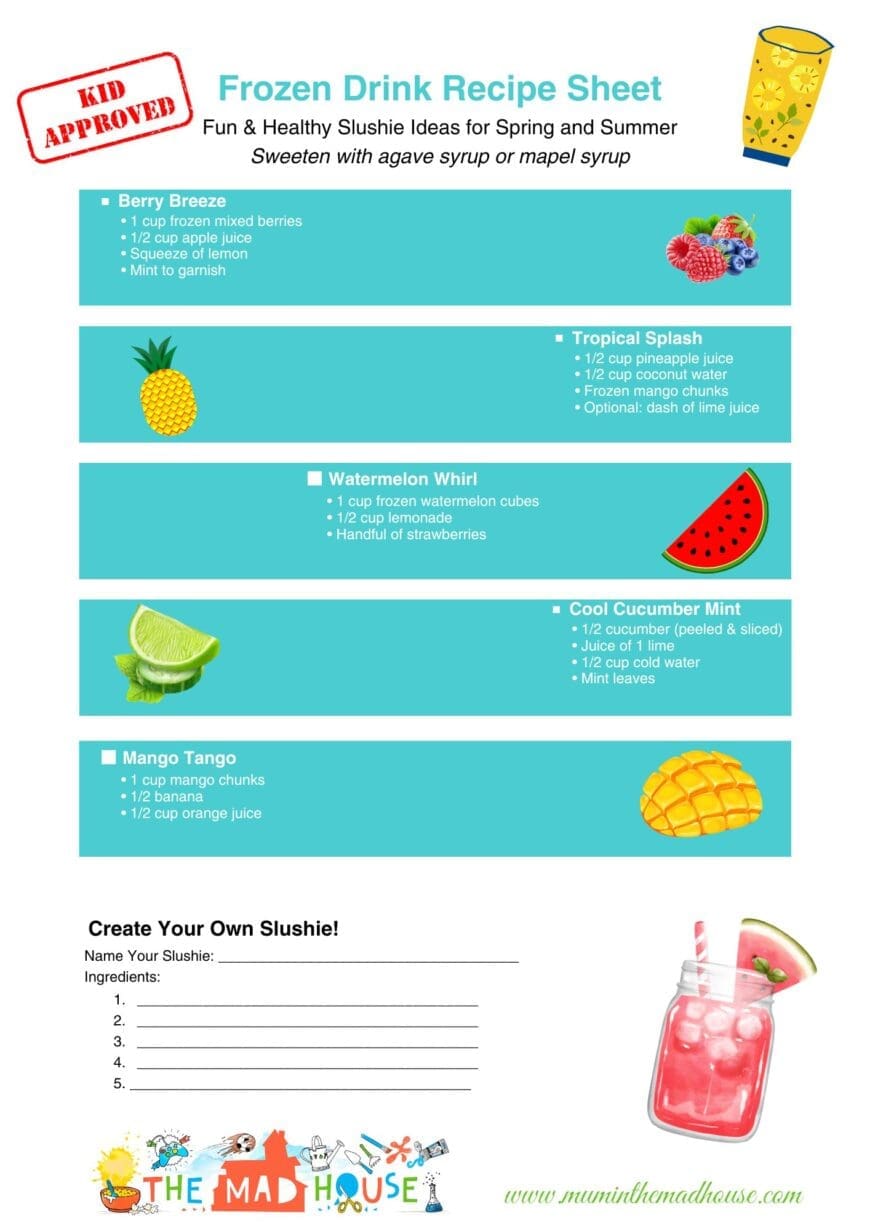 DIY Frozen Drink Station with the Ninja Slushi – Fun Hydration for Kids