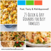 25 Quick and Easy Family Dinners | Simple Weeknight Meals Kids Love
