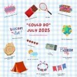 July Could Do List – Family Activities, Crafts & Celebrations