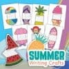 Summer Writing Crafts Free Printable – Fun Prompts for Kids
