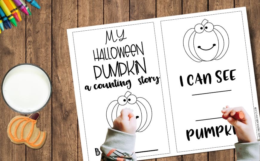Count and Colour Pumpkins Worksheets – Free Halloween Printable for Kids