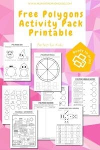 Free Polygons Activity Pack Printable – Fun Geometry Worksheets for Kids