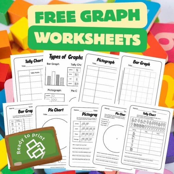 Free Printable Types of Graphs Worksheets for Kids – Bar, Pie, Tally ...