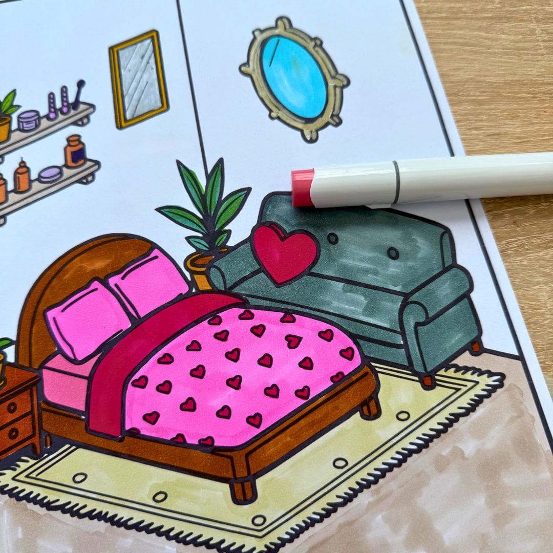 Free Hygge Cosy Colouring Book – Mindful Printable for Calm and Creativity