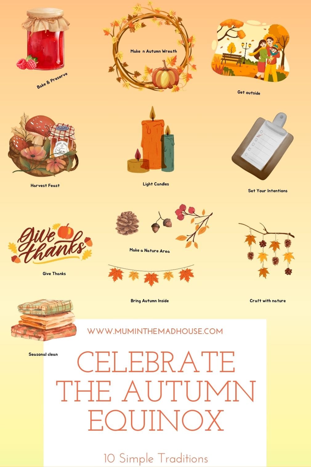 Ways to Celebrate Mabon – 10 Autumn Equinox Traditions for Families