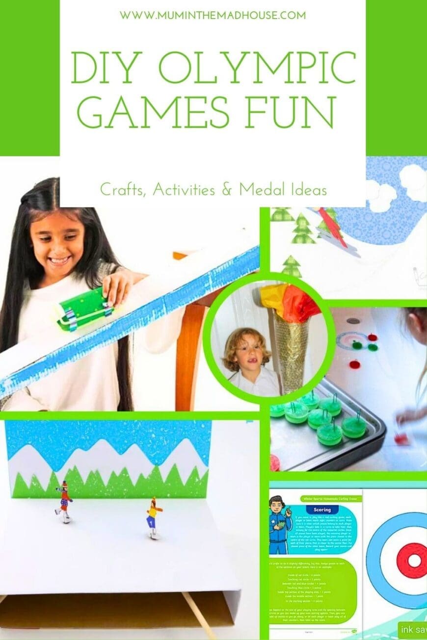 Winter Olympics Crafts for Kids – Fun DIY Activities & Games