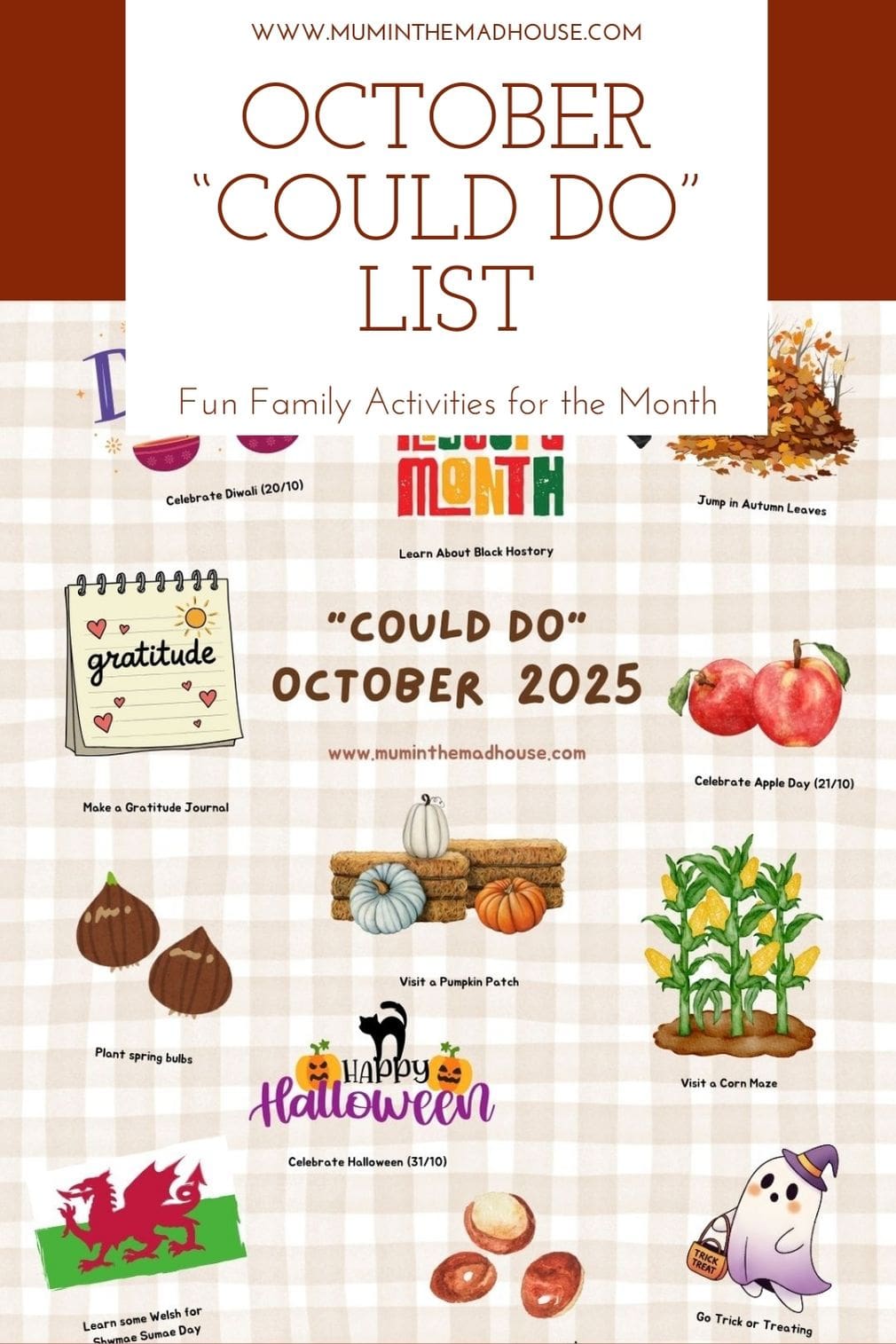 October Could-Do List: Family Activities, Festivals & Craft Ideas