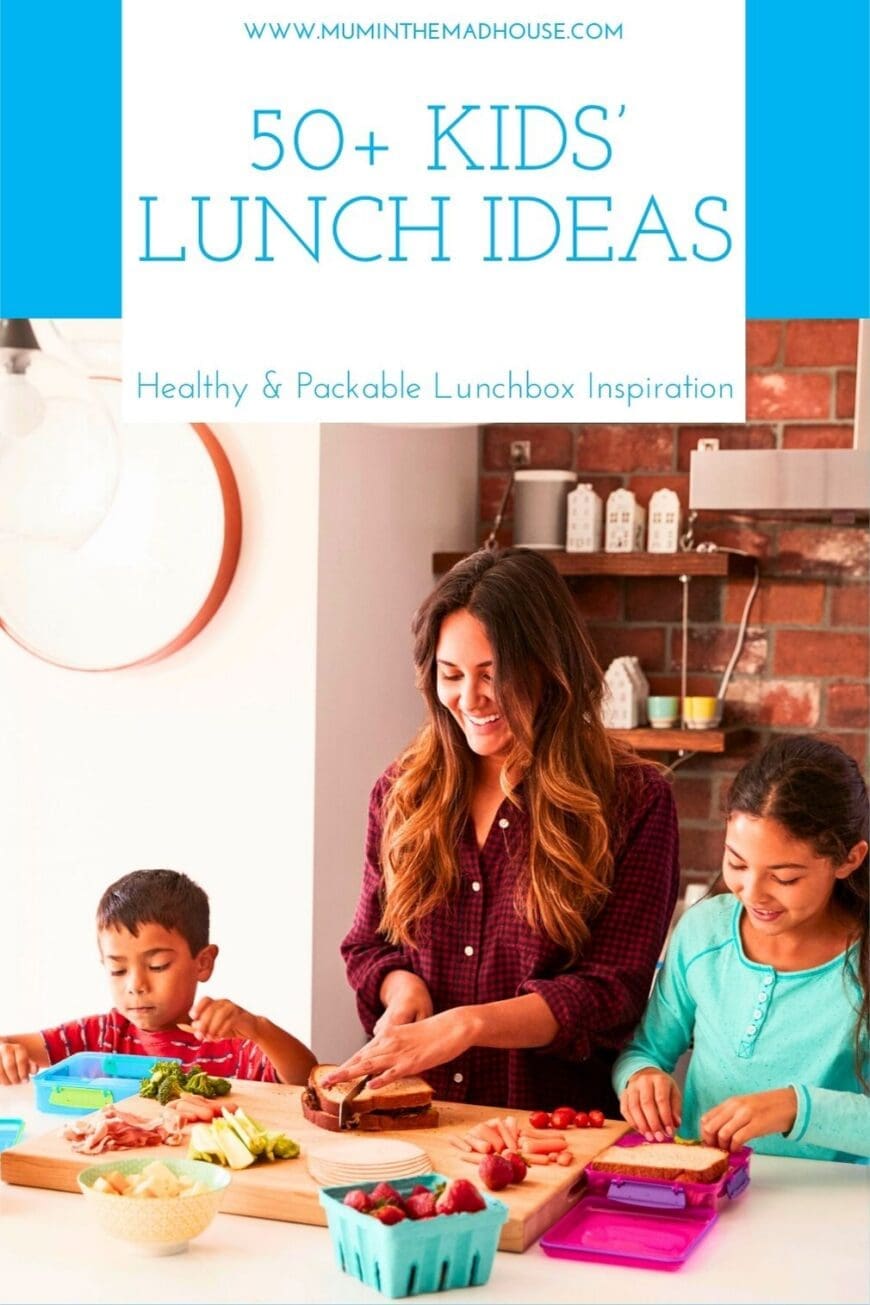 50+ Kids’ Lunch Ideas – Easy, Healthy & Packable Lunchboxes