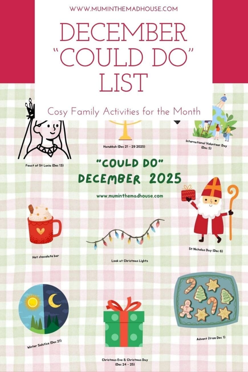Could Do December – Family Fun, Crafts & Cosy Christmas Ideas | Mum In ...