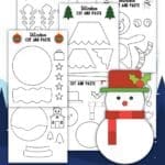Winter Cut and Paste Craft – Fun Winter Activity for Kids | Mum In The ...