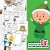 Disguise an Elf Printable – Free Christmas Cut and Paste Craft for Kids