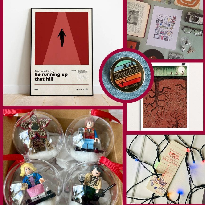Stranger Things Gift Guide – Best Etsy Gifts for Fans