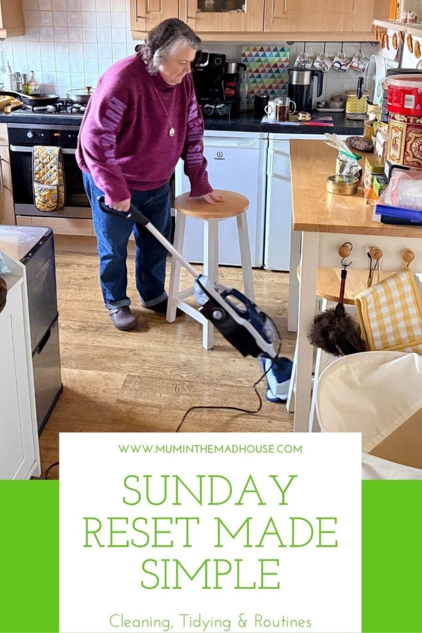 Free Sunday Reset Checklist for Families | Mum in the Mad House