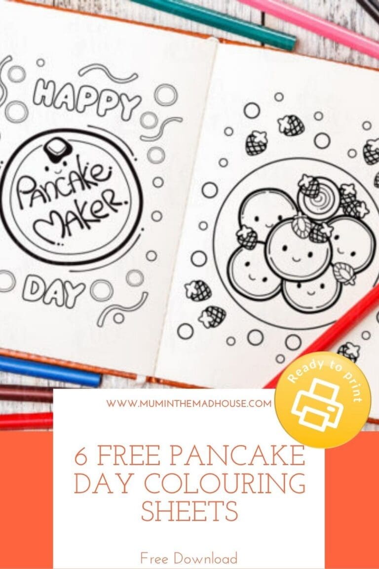 6 Free Pancake Colouring Pages (Perfect for Pancake Day & Beyond ...